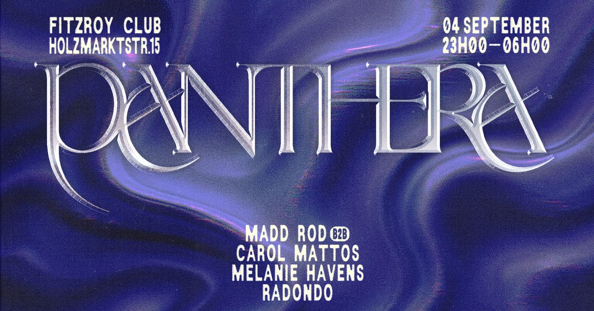 PANTHERA: RADONDO - MELANIE HAVENS - MADD ROD b2b CAROL MATTOS | Beatportal