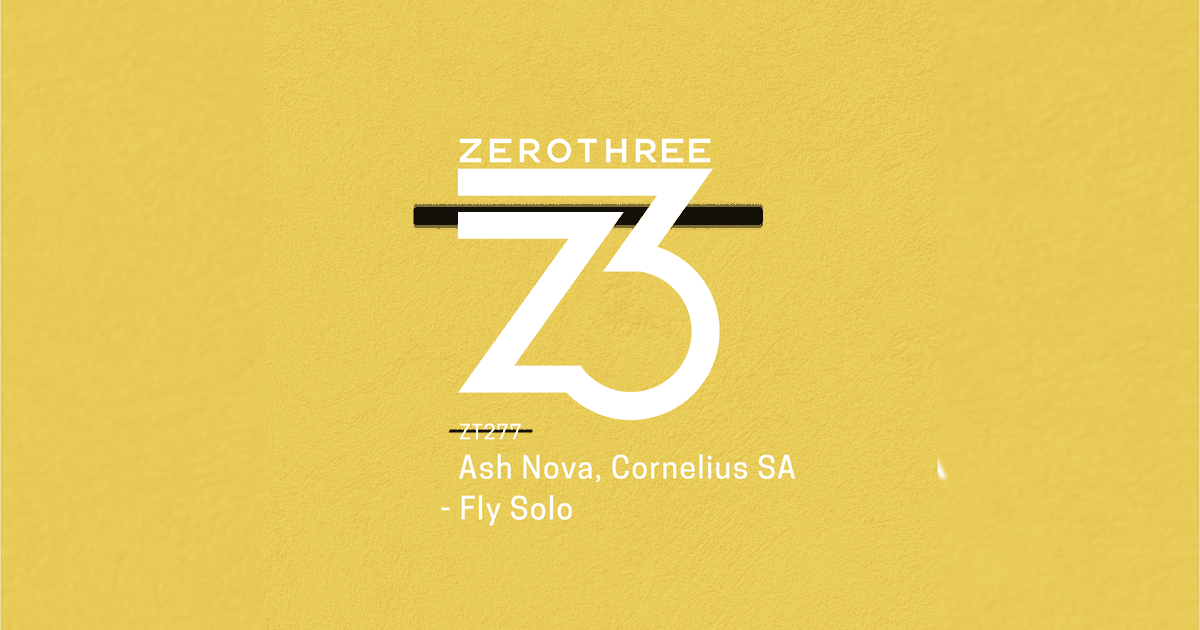 Ash Nova and Cornelius SA Make Their Zerothree Debuts with the ...
